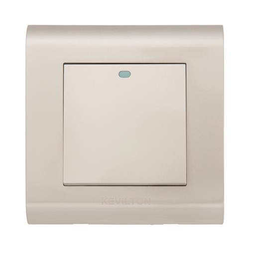 1 Gang 2 way Switch Kevilton Modular Ch - elecshop.lk