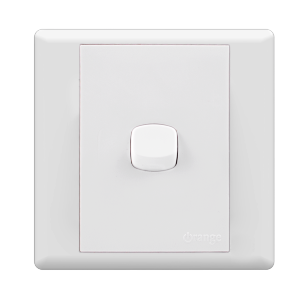 1 GANG 1 WAY ORANGE SWITCH MONACO - elecshop.lk