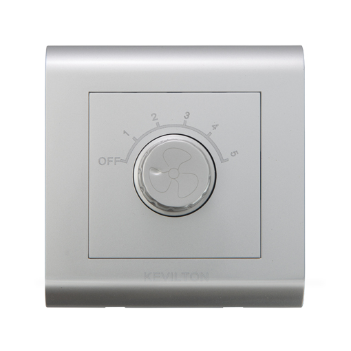 5 Step Fan Controller Switch Kevilton Modular Platinum - elecshop.lk