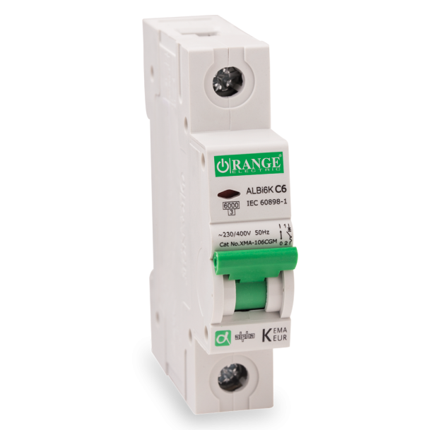 Alpha Type C MCB Orange