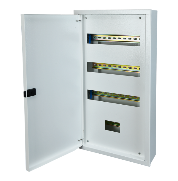 3 Row 42 Way Distribution Board Orange - elecshop.lk