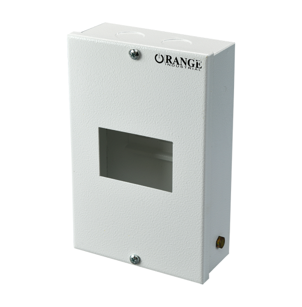4 POLE ISOLATOR BOX ORANGE (XIB-004P) - elecshop.lk