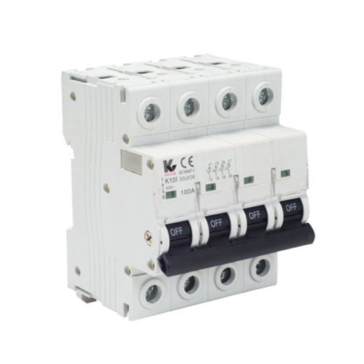 10kA 4 Pole Isolator Kevilton - elecshop.lk