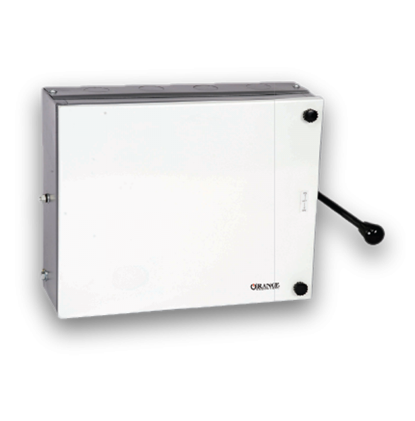 MAIN SWITCH. SIDE HANDLE WITH ENCLOSURE (ORANGE) - elecshop.lk