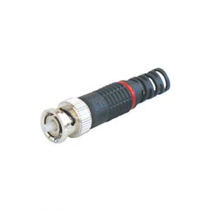 RED LINK PLASTIC BNC CONNECTOR - elecshop.lk