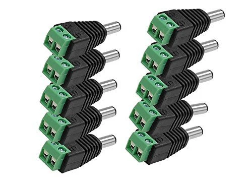 DC GREEN MALE CONNECTOR - elecshop.lk