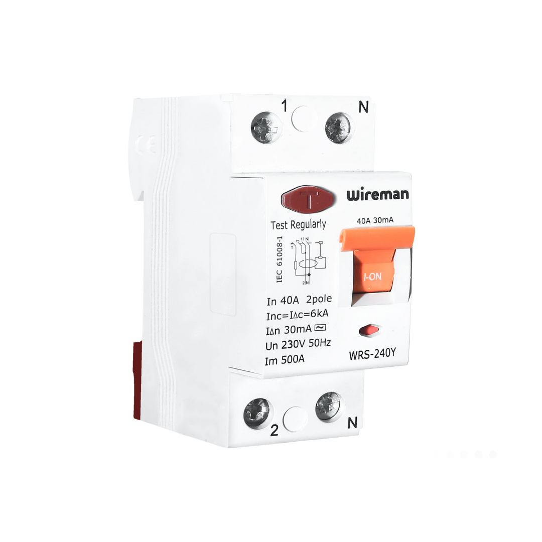 - elecshop.lk Wireman 40A 30mA Trip Switches RCCB in Sri Lanka