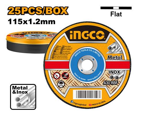INGCO Abrasive Metal Cutting Disc Set(MCD1211525)