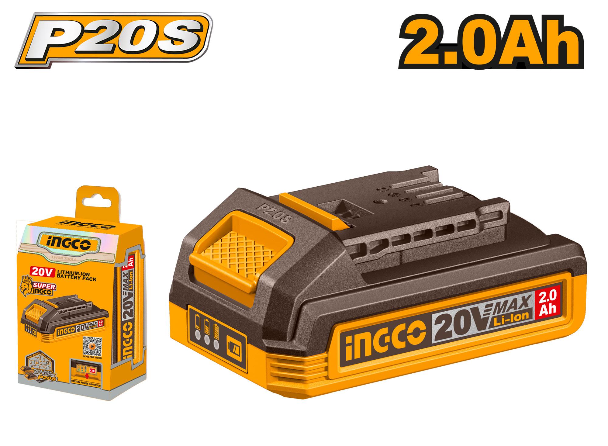 Ingco Battery Pack in Sri Lanka | 20V 2.0Ah