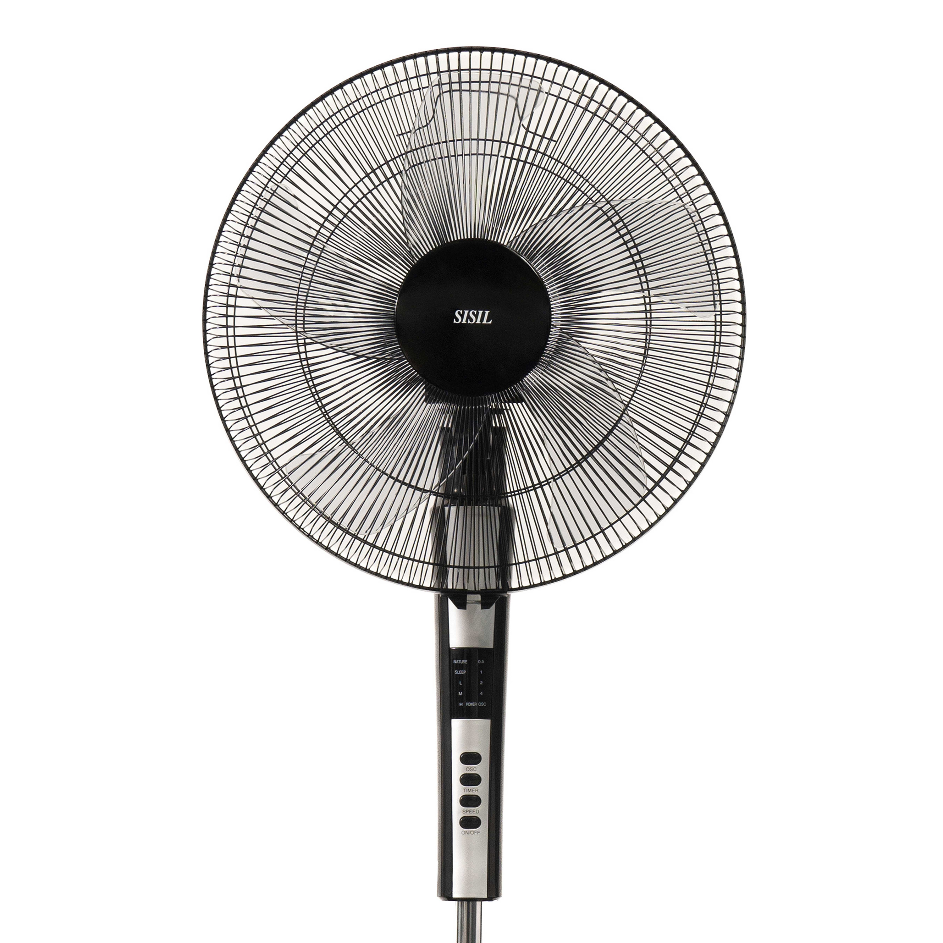 Sisil 55W Pedestal Fan With Remote | Model SL-SF316AR-RC